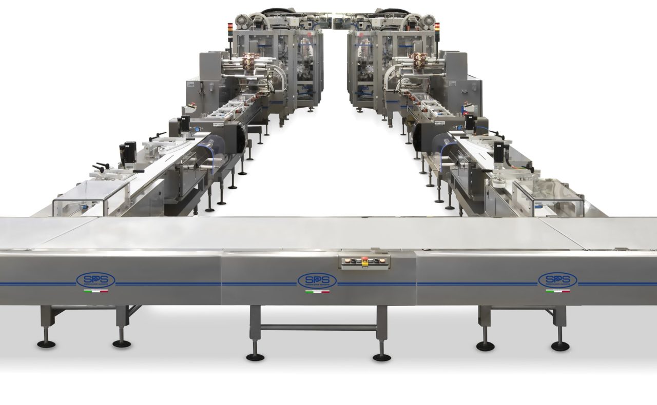 Complete and fully automatic system for high speed packing of wafers ...